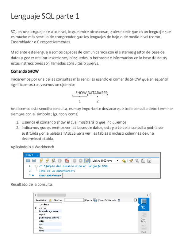 (PDF) Lenguaje SQL parte 1