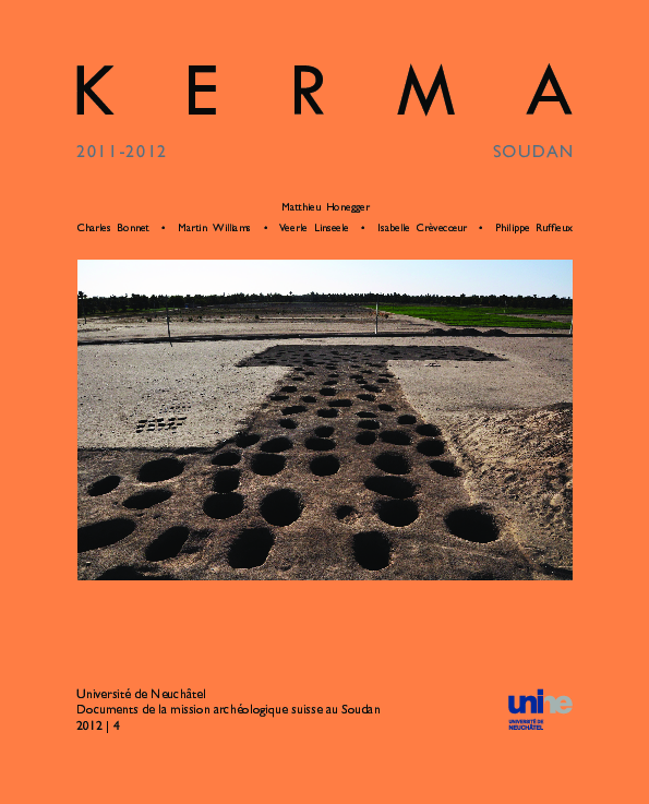 (PDF) Excavations at Wadi El-Arab and in the Eastern Cemetery of Kerma