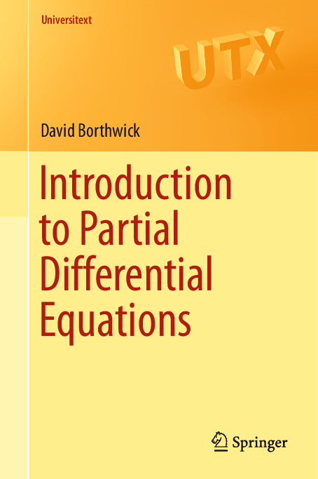 (PDF) Introduction to Partial Differential Equations, David Borthwick