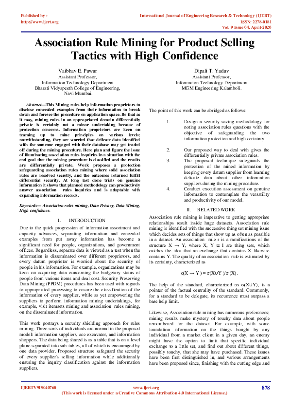 association rule mining example