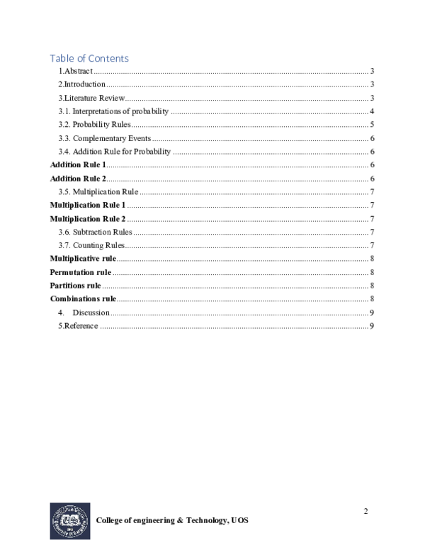 (PDF) PROBABILITY AND COUNTING RULE