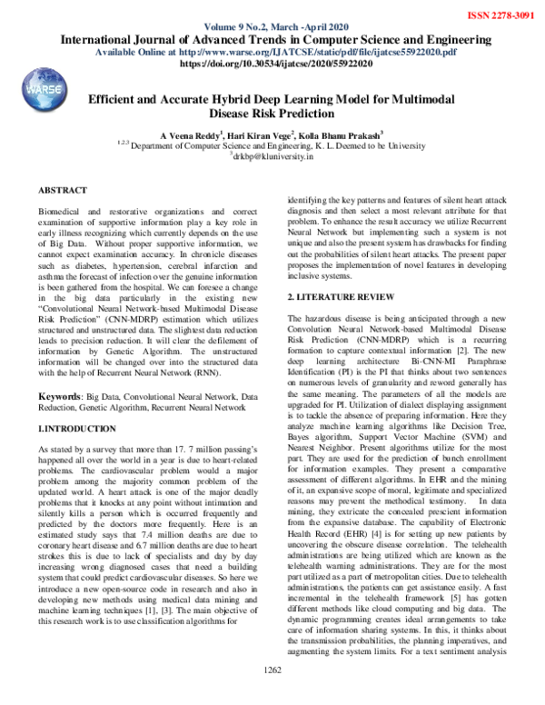 Pdf Efficient And Accurate Hybrid Deep Learning Model For Multimodal