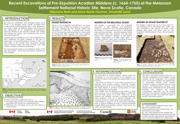 (PDF) Recent Excavations of Pre-Expulsion Acadian Middens (c. 1664-1755 ...