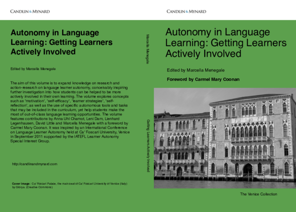 Pdf Autonomy In Language Learning Getting Learners Actively Involved