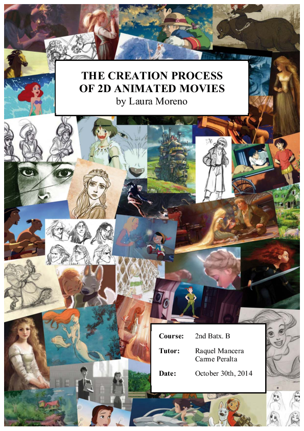 (PDF) THE CREATION PROCESS OF 2D ANIMATED MOVIES