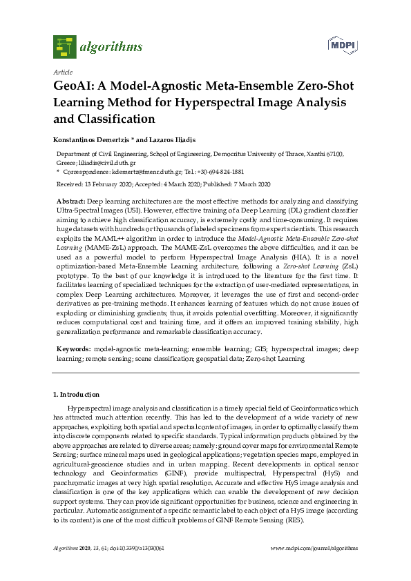 (PDF) GeoAI: A Model-Agnostic Meta-Ensemble Zero-Shot Learning Method ...