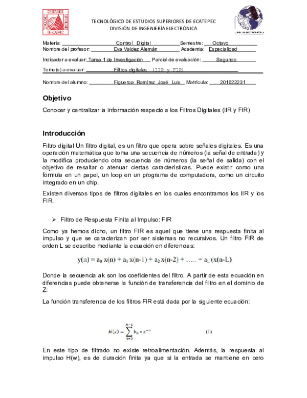 (DOC) Objetivo Conocer y centralizar la información respecto a los ...