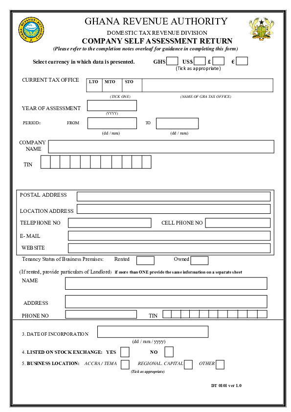PDF GHANA REVENUE AUTHORITY DOMESTIC TAX REVENUE DIVISION COMPANY SELF ASSESSMENT RETURN pdf-ghana-revenue-authority-domestic-tax-revenue-division-company-self-assessment-return