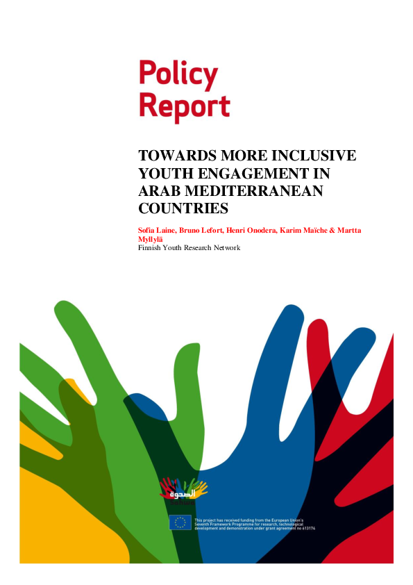 (PDF) TOWARDS MORE INCLUSIVE YOUTH ENGAGEMENT IN ARAB MEDITERRANEAN ...