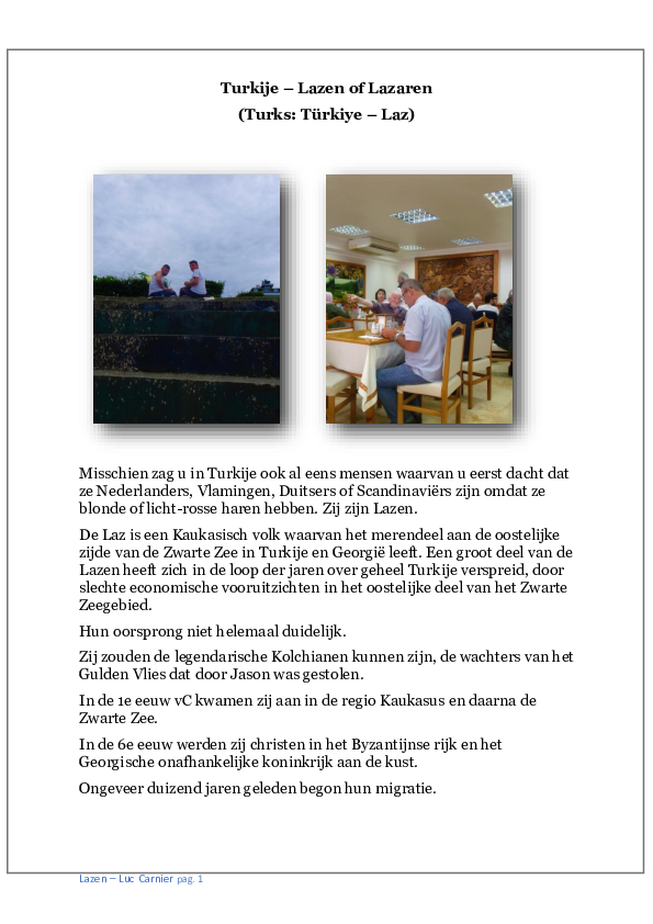 (PDF) Lazen of Lazaren (Türkçe: Laz)