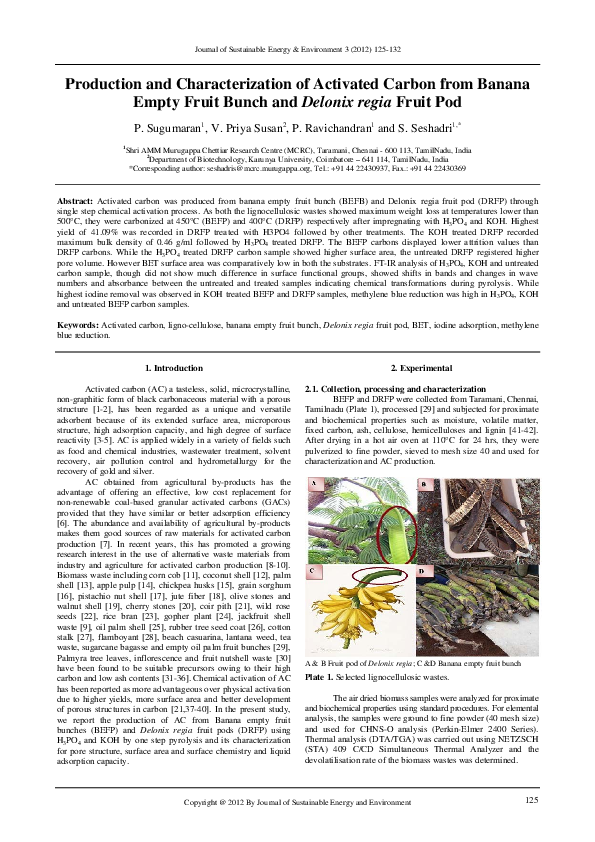 (PDF) Adsorption of Methylene Blue from Aqueous Solution onto Delonix regia Pod Activated Carbon ...