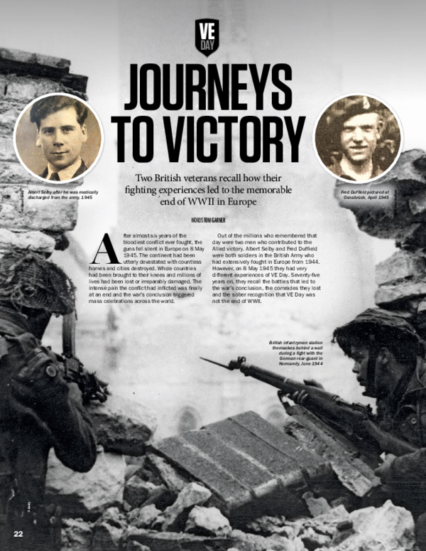 (PDF) VE Day 75th Anniversary Veteran Interviews