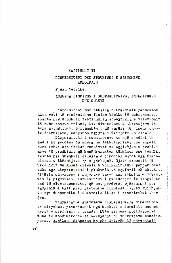 (PDF) Punë laboratori në Kiminë Koloidale: Dispersiteti dhe struktura e ...