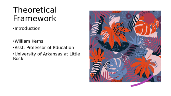 (PPT) Theoretical Framework