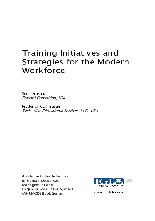 (PDF) Training Initiatives and Strategies for the Modern Workforce A ...