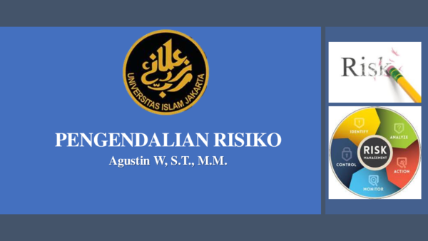 (PDF) PENGENDALIAN RISIKO