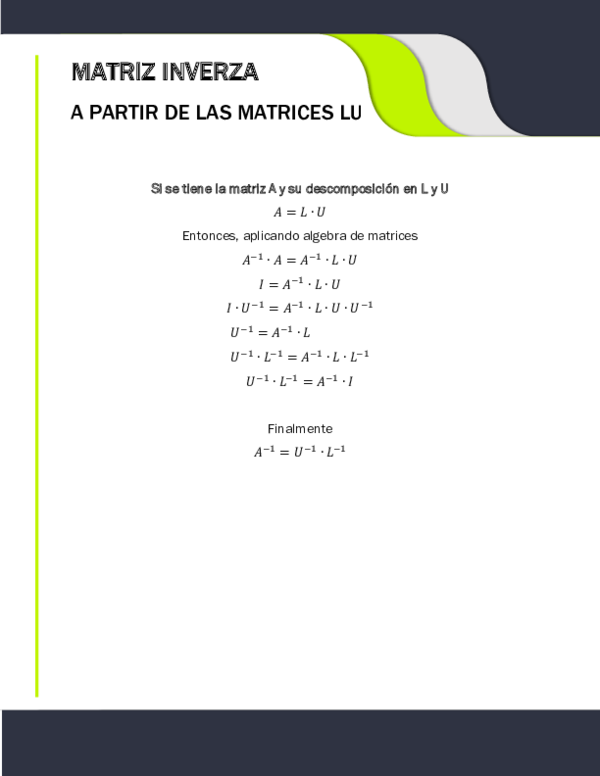 Matriz Inversa Matriz Inversa: Definição, Propriedades E Exemplos