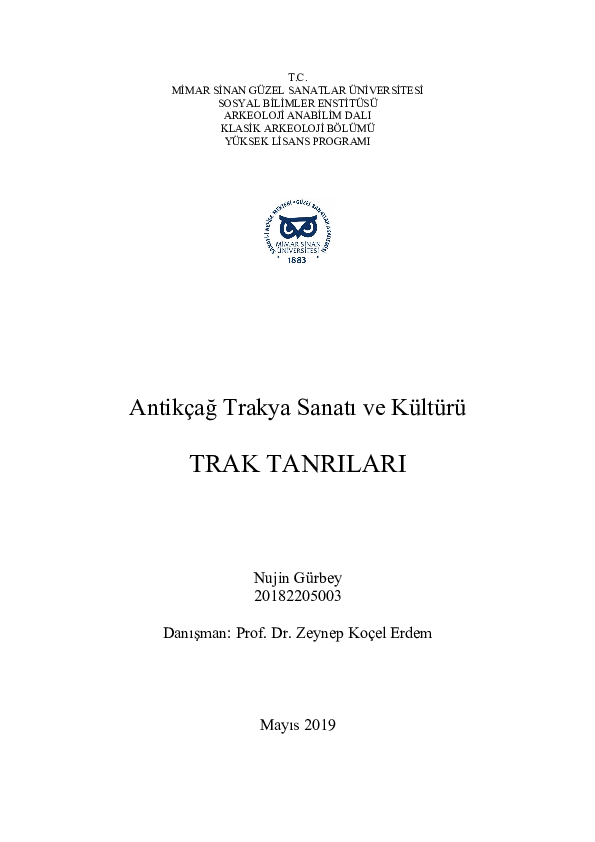 (DOC) Trak Tanrıları