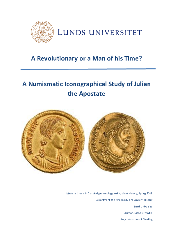 (PDF) A Revolutionary or a Man of his Time? A Numismatic Iconographical ...