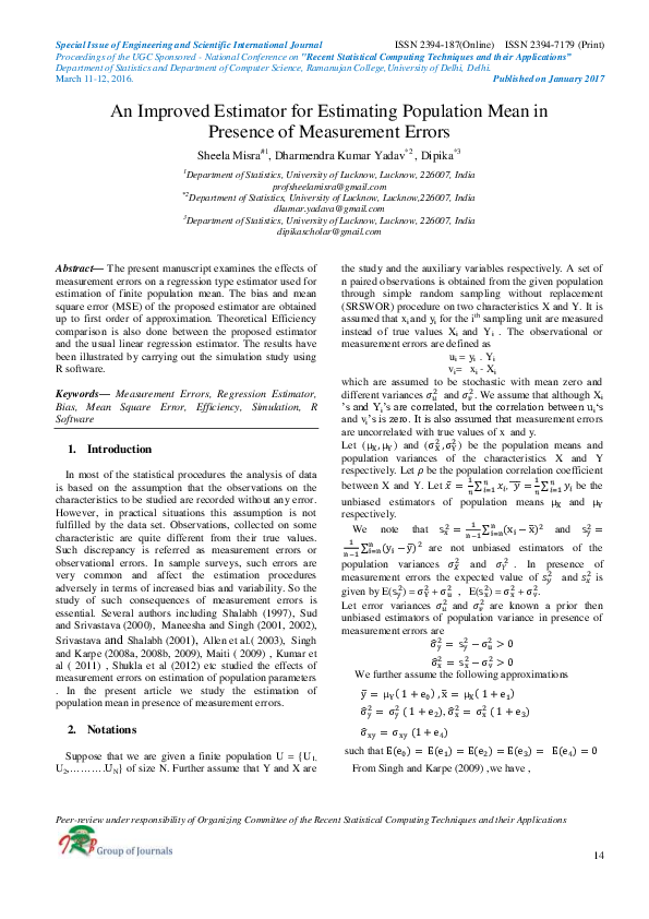 (PDF) Peer-review under responsibility of Organizing Committee of the Recent Statistical ...