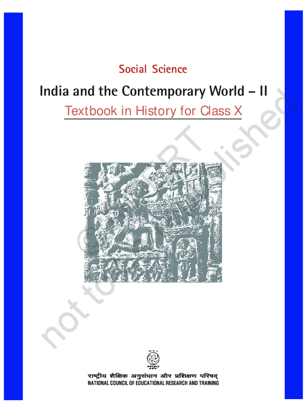 (PDF) Social Science India and the Contemporary World -II