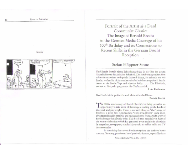 (PDF) Portrait of the Artist as a Dead Communist Classic: The Image of ...