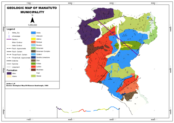 (PDF) Geological map of Manatuto