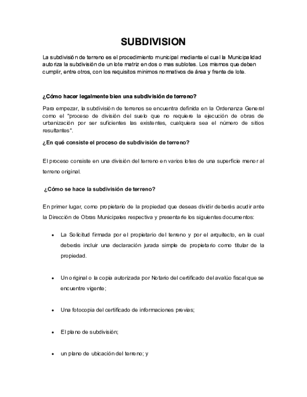 (DOC) SUBDIVISION | Azhly Deville - Academia.edu
