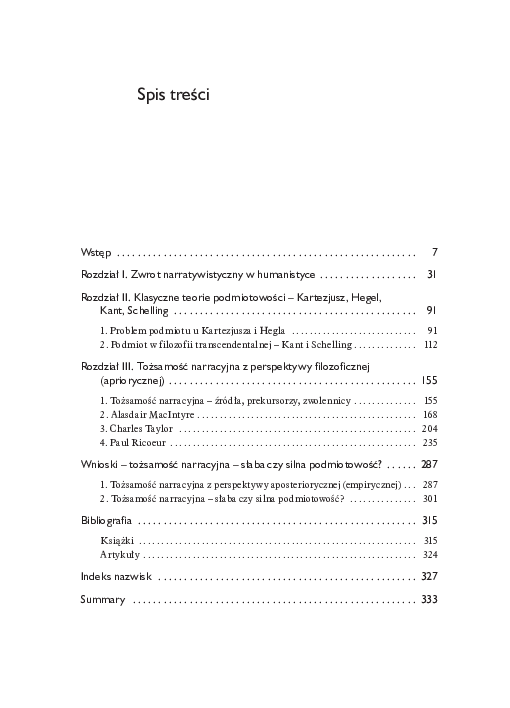 (PDF) Tożsamość narracyjna jako empiryczna podmiotowość - MacIntyre ...