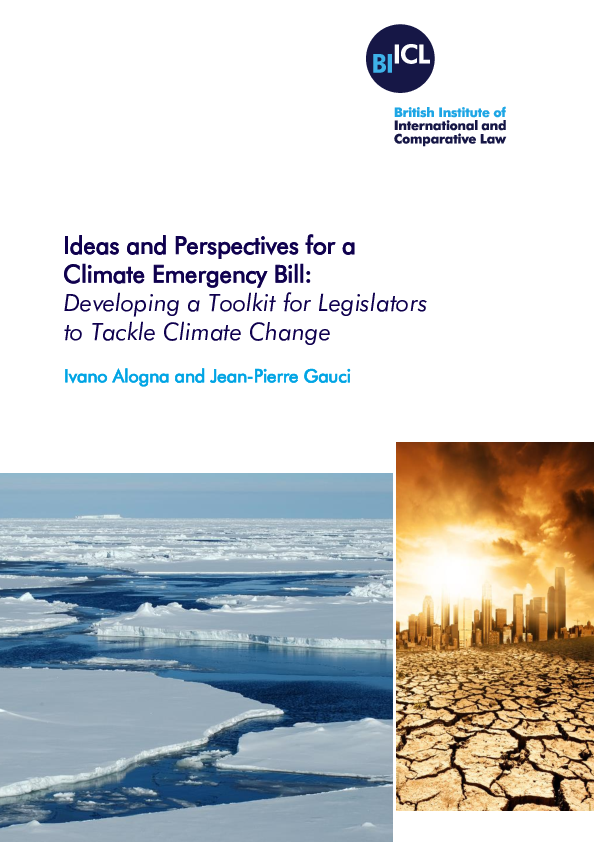 (PDF) Ideas and Perspectives for a Climate Emergency Bill: Developing a ...
