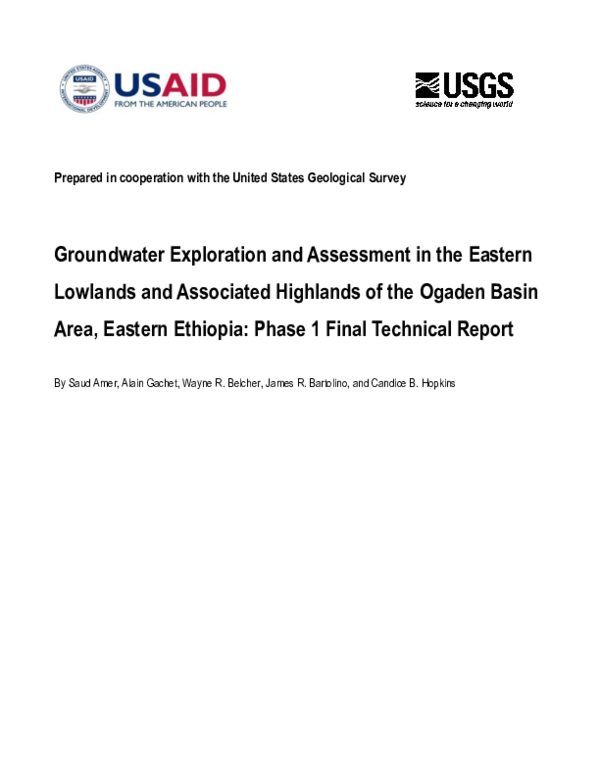 (PDF) Prepared in cooperation with the United States Geological Survey ...