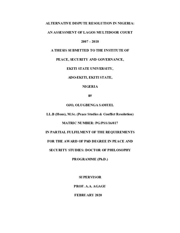 (DOC) MY CORRECTED THESIS GOING TO ACADEMIA