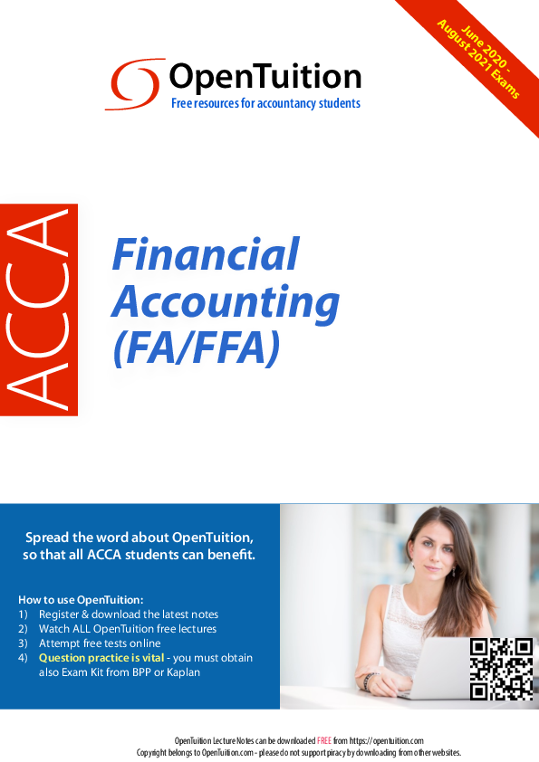 (PDF) ACCA FA S20 Notes