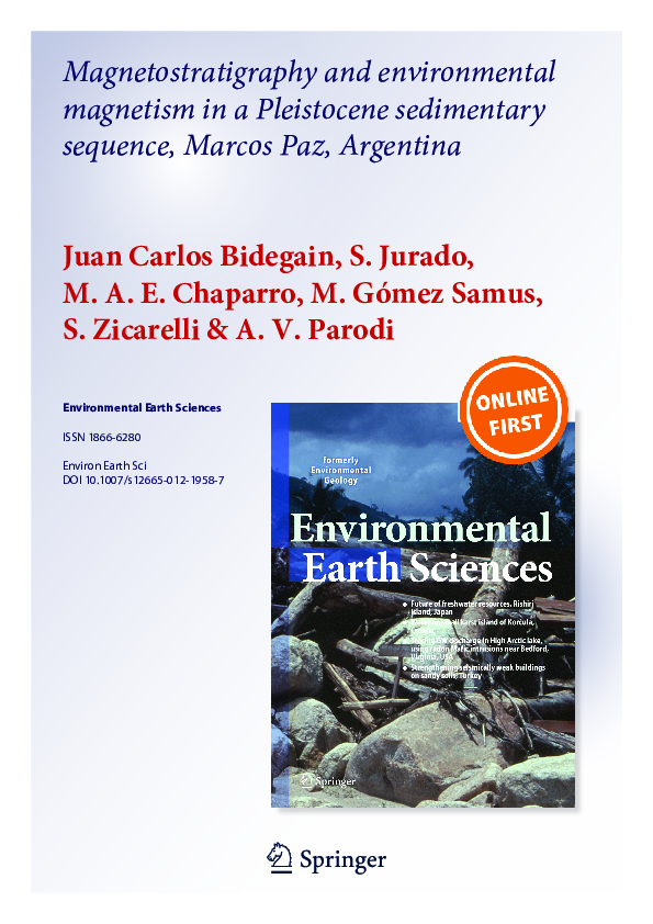(PDF) Magnetostratigraphy and environmental magnetism in a Pleistocene ...