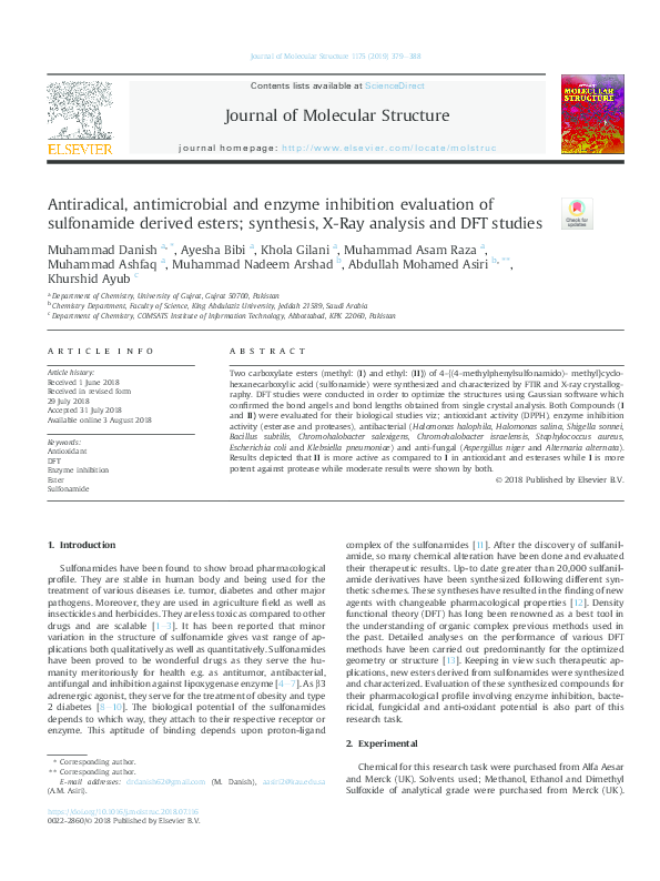 (PDF) Synthesis of Caffeic Acid Sulphonamide Derivatives and Preliminary Exploration of Their ...