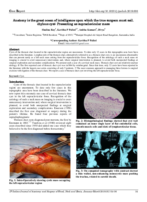 (PDF) Anatomy is the great ocean of intelligence upon which the true ...