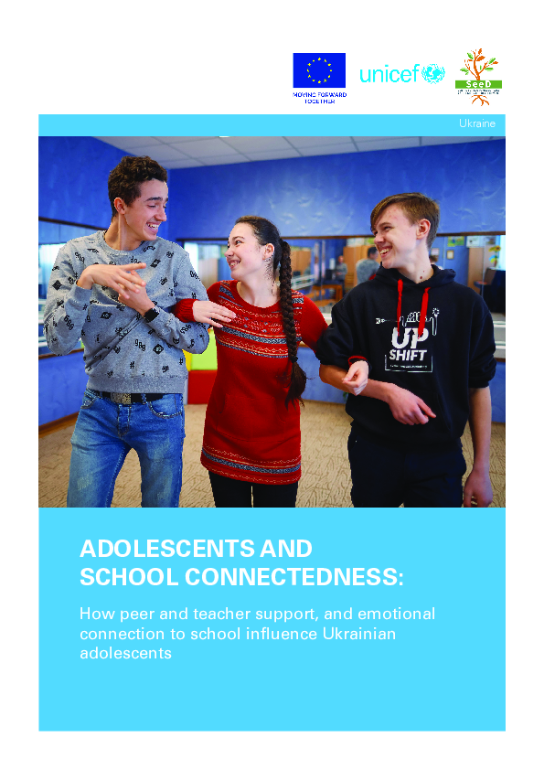 (PDF) ADOLESCENTS AND SCHOOL CONNECTEDNESS: How peer and teacher support, and emotional ...