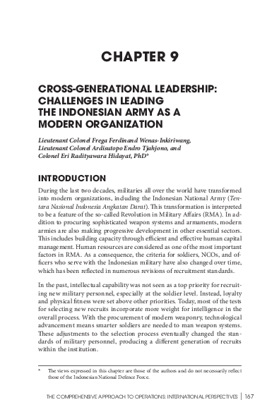 (PDF) Cross-Generational Leadership: Challenges in Leading the ...
