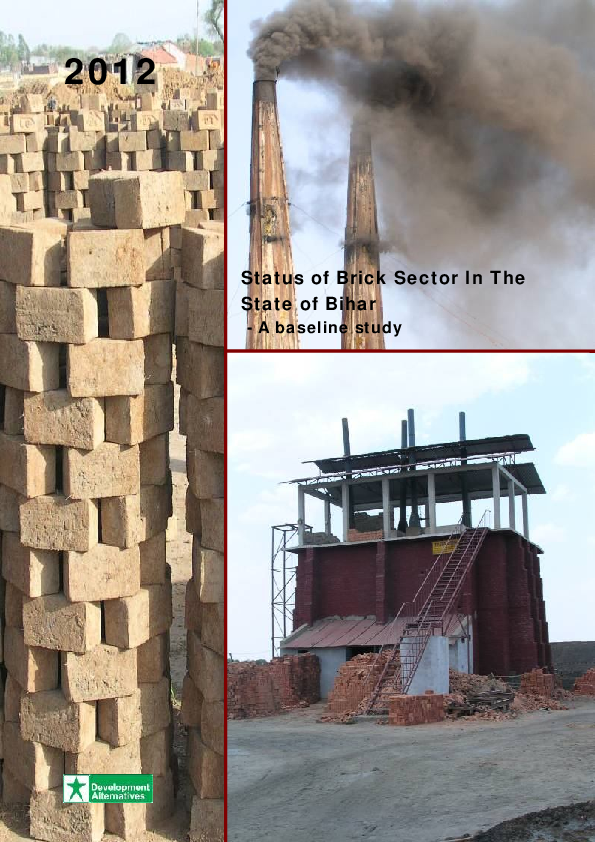 (PDF) Status of Brick Sector In The State of Bihar -A baseline study