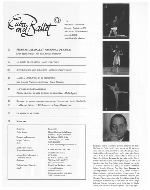 (PDF) "Regreso al ballet: Un libretto de Alejo Carpentier"