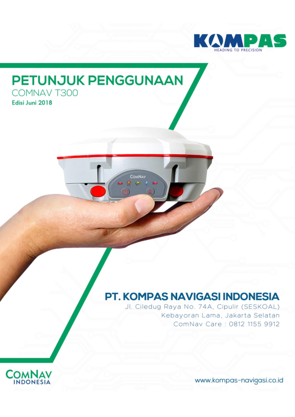 (PDF) Panduan Penggunaan ComNav T300