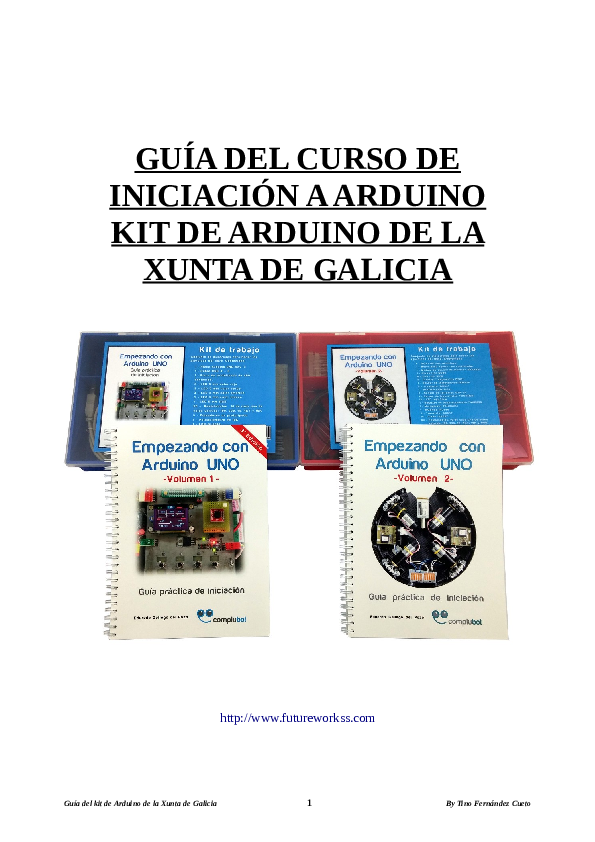 (PDF) GUÍA DEL CURSO DE INICIACIÓN A ARDUINO KIT DE ARDUINO DE LA XUNTA DE GALICIA