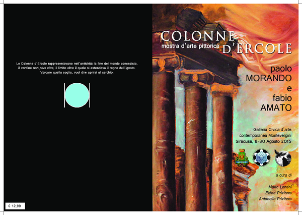 (PDF) COLONNE D'ERCOLE - Paolo Morando e Fabio Amato, mostra d'arte ...