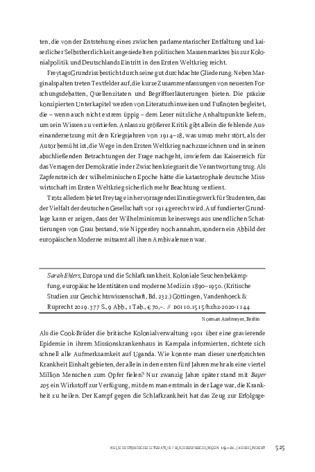 (PDF) Review of Sarah Ehlers, Europa und die Schlafkrankheit: Koloniale ...