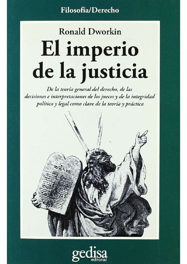 (PDF) DWORKIN, Ronald El imperio de la justicia