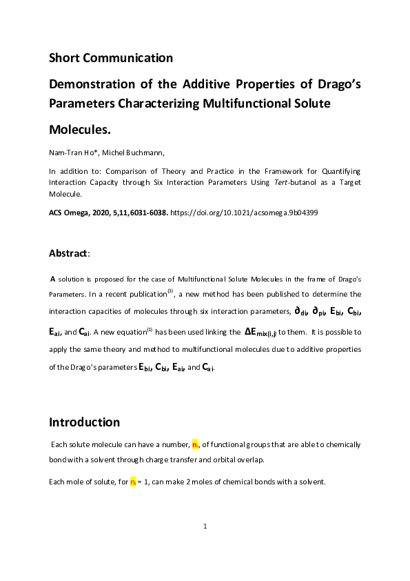 (PDF) Short communication I | Nam Tran HO - Academia.edu