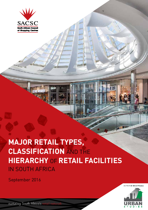 (PDF) MAJOR RETAIL TYPES, CLASSIFICATION AND THE HIERARCHY OF RETAIL ...