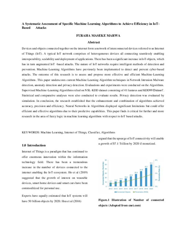 (PDF) A Systematic Assessment of Specific Machine Learning Algorithms ...