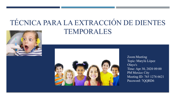 (PPT) Exodoncia de temporales