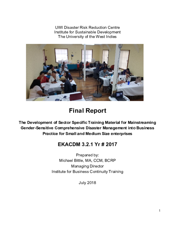 (DOC) UWI Final Report